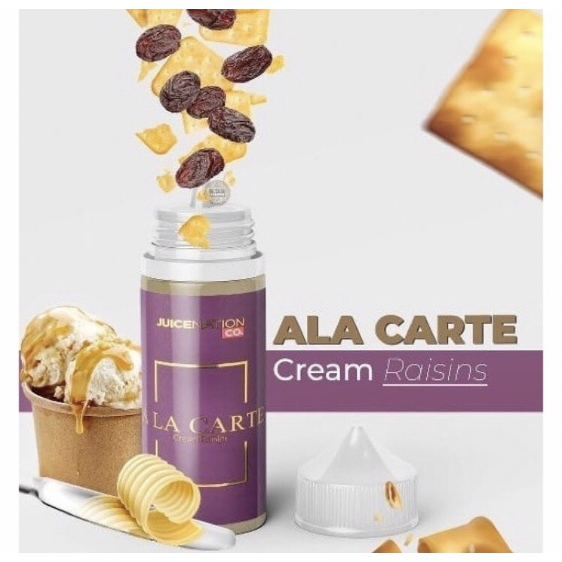 Jual A la Carte Ala Carte Ungu 100ml Ala carte Cream Raisin | Shopee ...