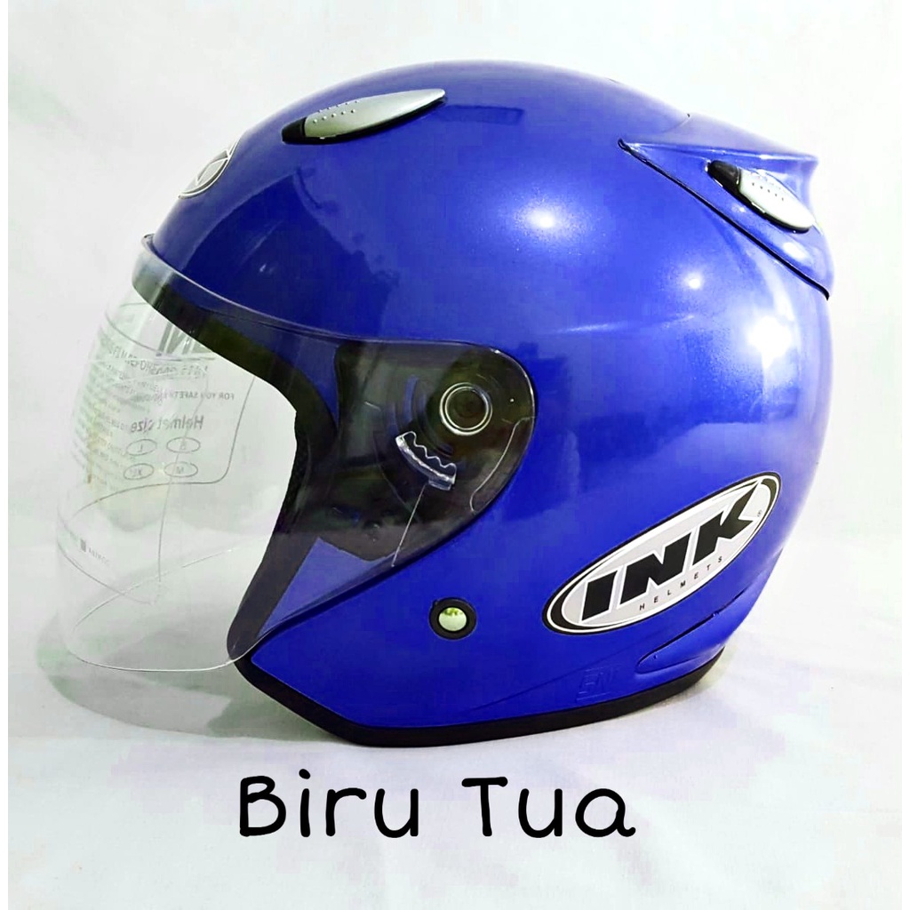 Jual HELM BEST BASIC CENTRO WARNA BIRU TUA GOOD QUALITY ( Packing ...