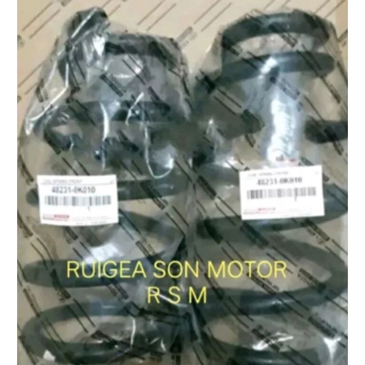 Jual PER KEONG PERKEONG DEPAN COIL SPRING FRONT TOYOTA INNOVA INOVA ...