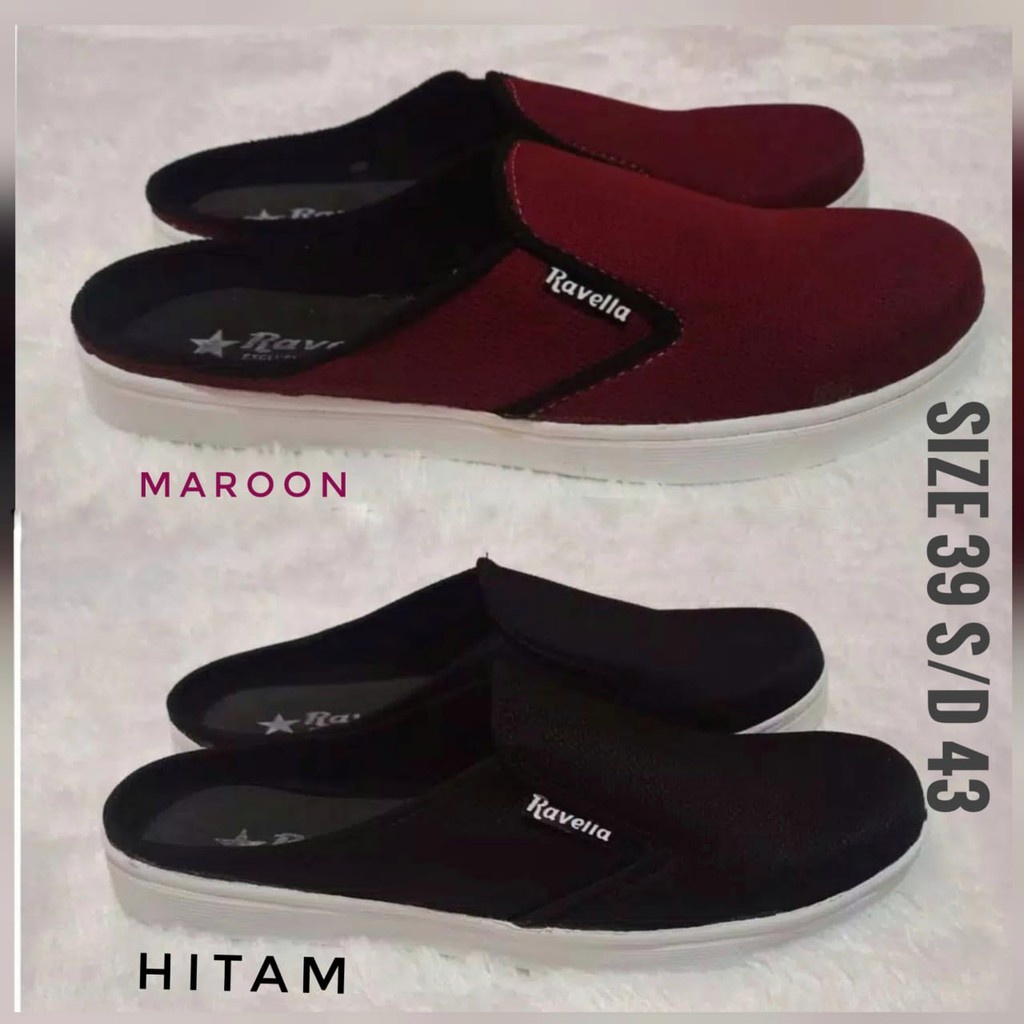 Jual Sepatu Sandal slop Pria/ Sandal slop Murah Pria (COD) | Shopee ...