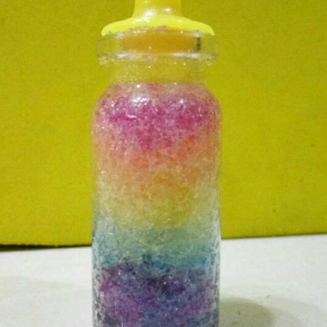 Jual DIY RAINBOW BOTTLE / menghias botol dengan waterbeads | Shopee ...