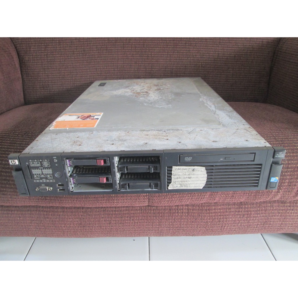 Jual Server Hp Proliant DL 380 G7 Dual Processor Quadcore Ram 12 Gb ...