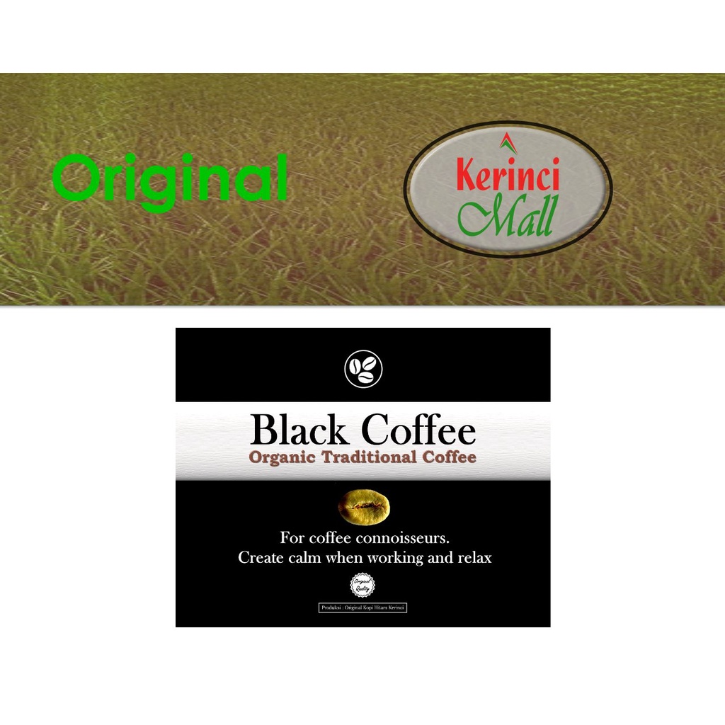 Jual Black Coffee Roast Bean Kopi Robusta 500 Gram - Kopi Hitam ...