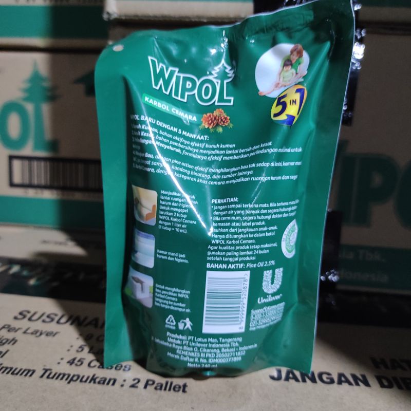 Jual Wipol Karbol Cemara 200ml per dus (24 pcs) | Shopee Indonesia
