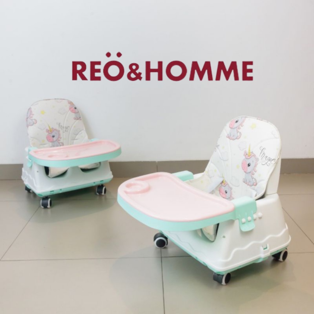 Jual Reo&Homme Baby Chair Booster 3 in 1 Baby Seat Portable 3 Position ...