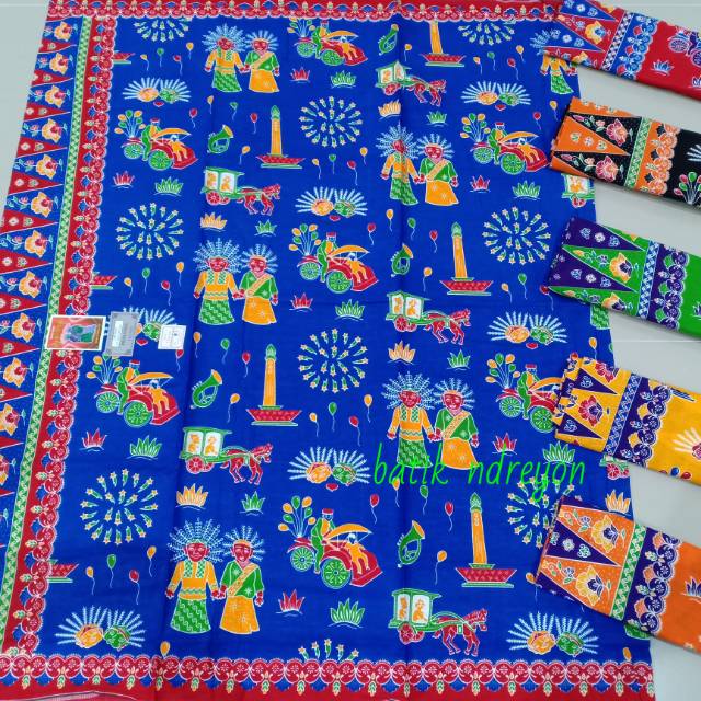 Jual Sarung batik betawi biru | Shopee Indonesia Jual Sarung batik betawi biru | Shopee Indonesia