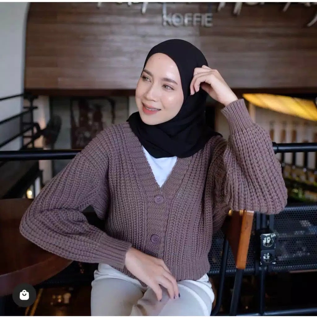 Jual ARSY CARDY / CROP CARDY PREMIUM / OLIVIA CARDY CROP / EIAREEN CROP CARDY / Crop Cardy ...