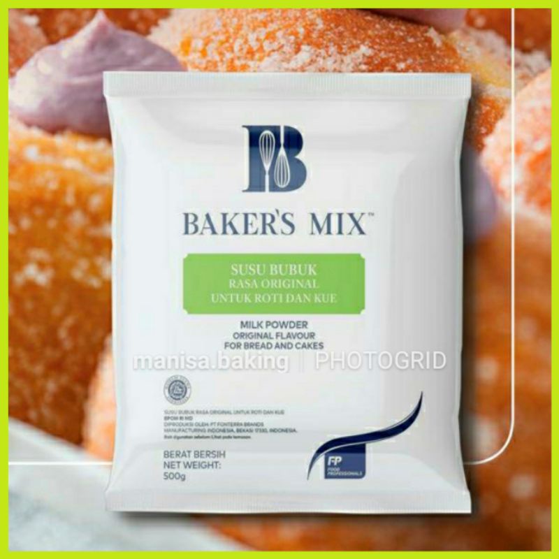 Jual SUSU BUBUK BAKER MIX 500 GR MILK POWDER BAKERS MIX | Shopee Indonesia