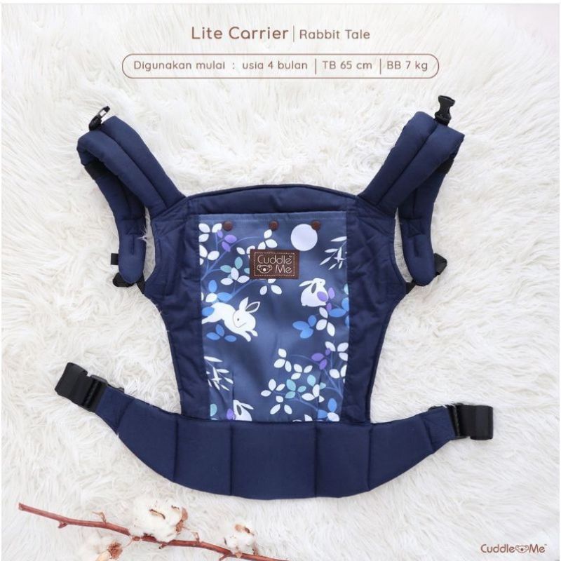 Jual Cuddle Me Lite Carrier Gendongan M shape Untuk Anak Usia 4 Bulan-2 ...
