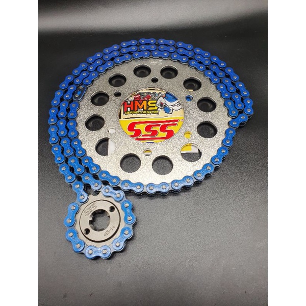 Jual Gir Set Gear Set SSS 415 Tipis Vixion Vixion New NvL Mx King Byson R15 V2 Xabre Rantai Gold ...