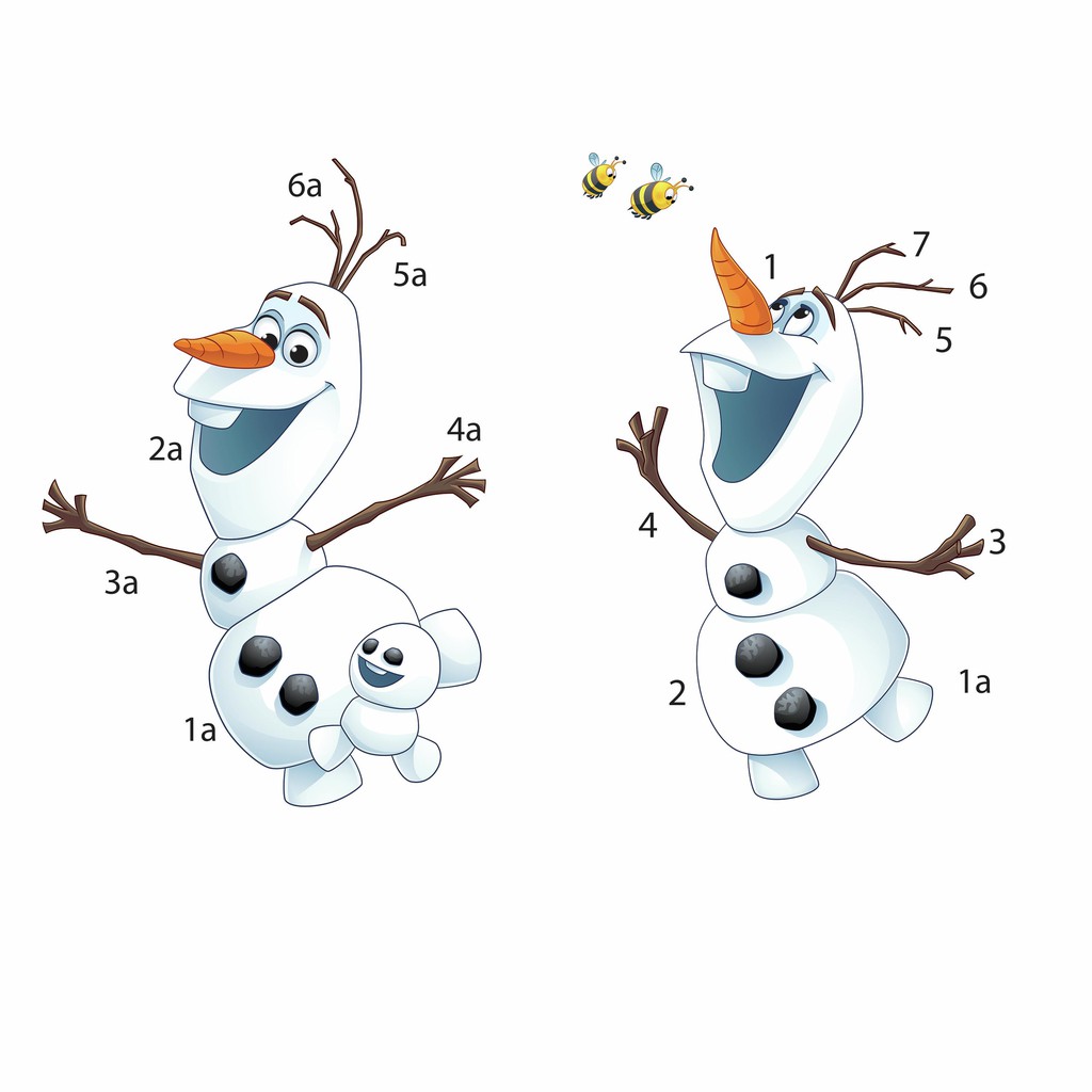 Jual Disney Frozen Fever Olaf - Stiker Dinding RMK3019SCS (C1) | Shopee ...