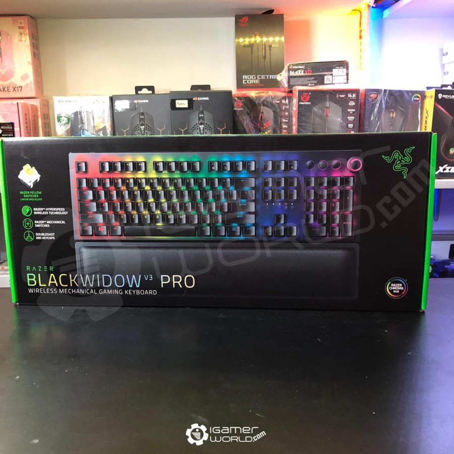 Jual Razer Blackwidow V3 PRO Wireless Mechanical Gaming Keyboard ...