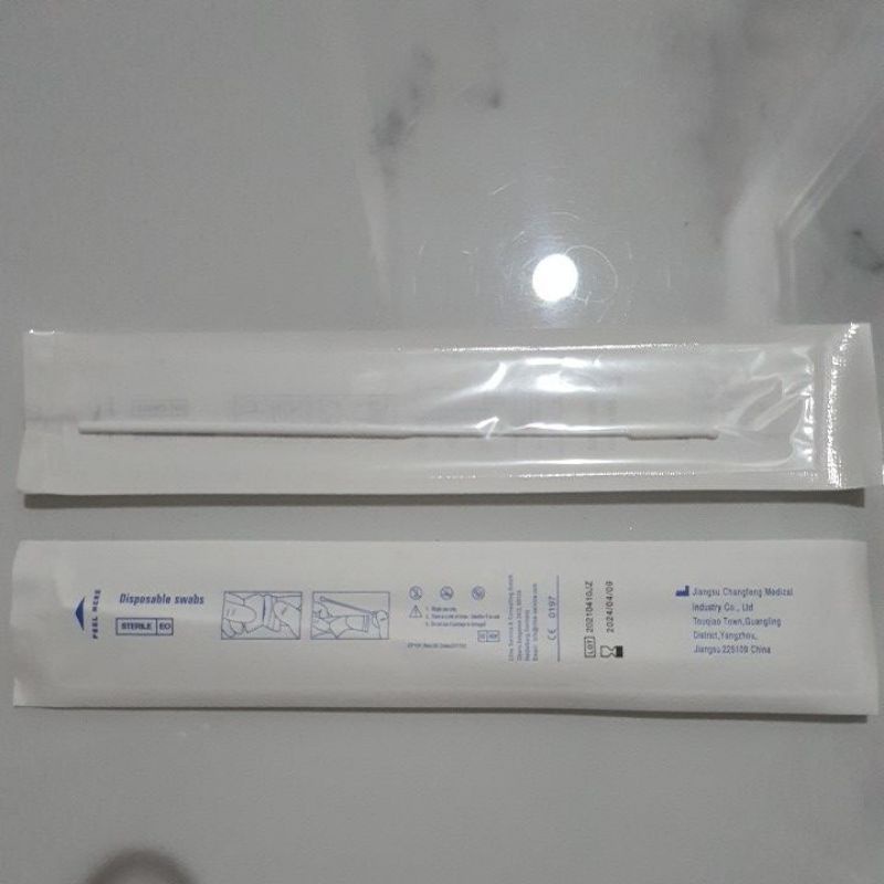 Jual Swab stick Nasofaring/Buffer Cairan/ Extraction Tube per 5pcs ...