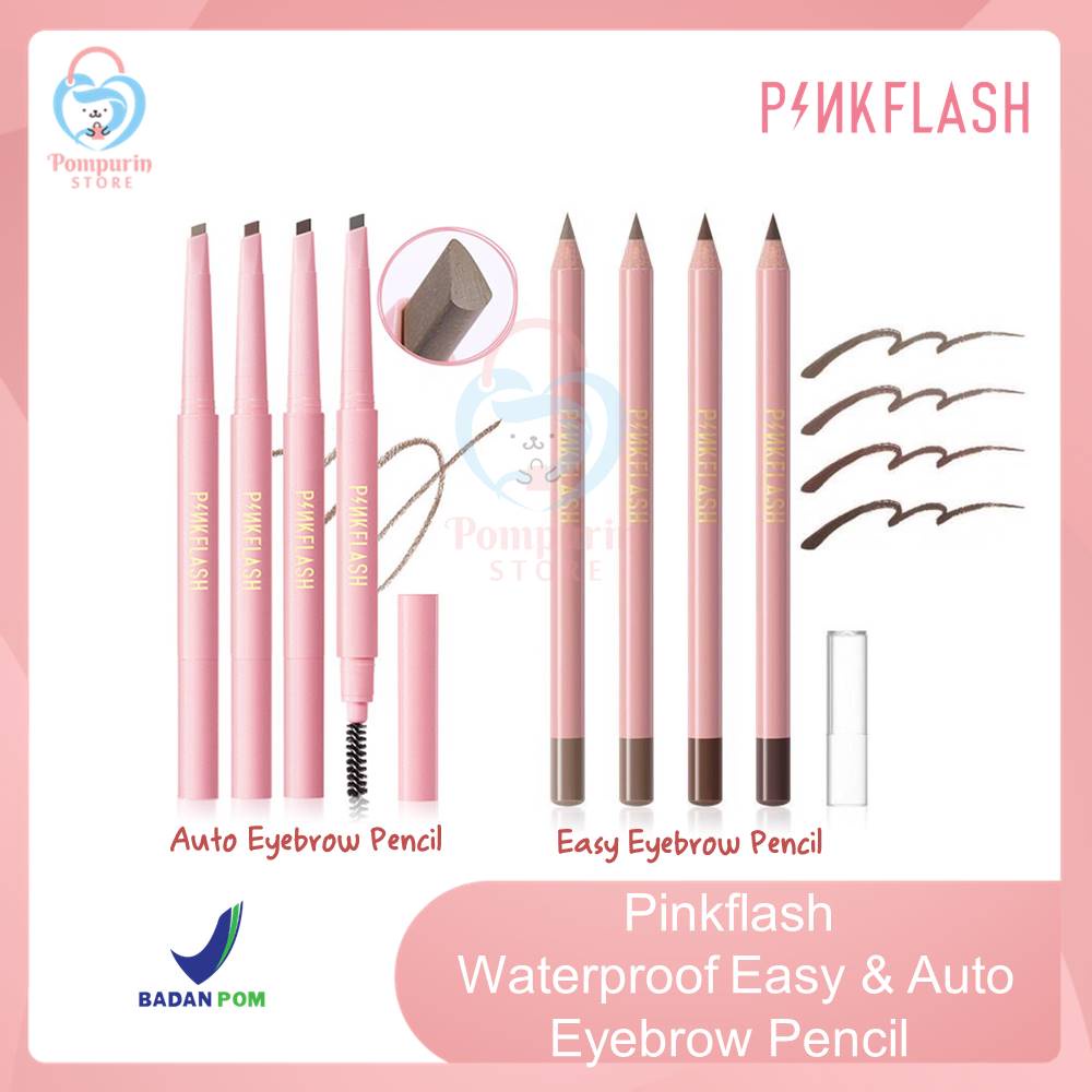 Jual Pinkflash Waterproof Easy / Auto Eyebrow Pencil - Pensil Alis ...