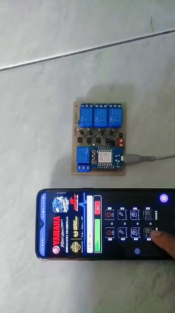 Jual Saklar android 4chanels/saklar wireless /relay wireless smarthome ...