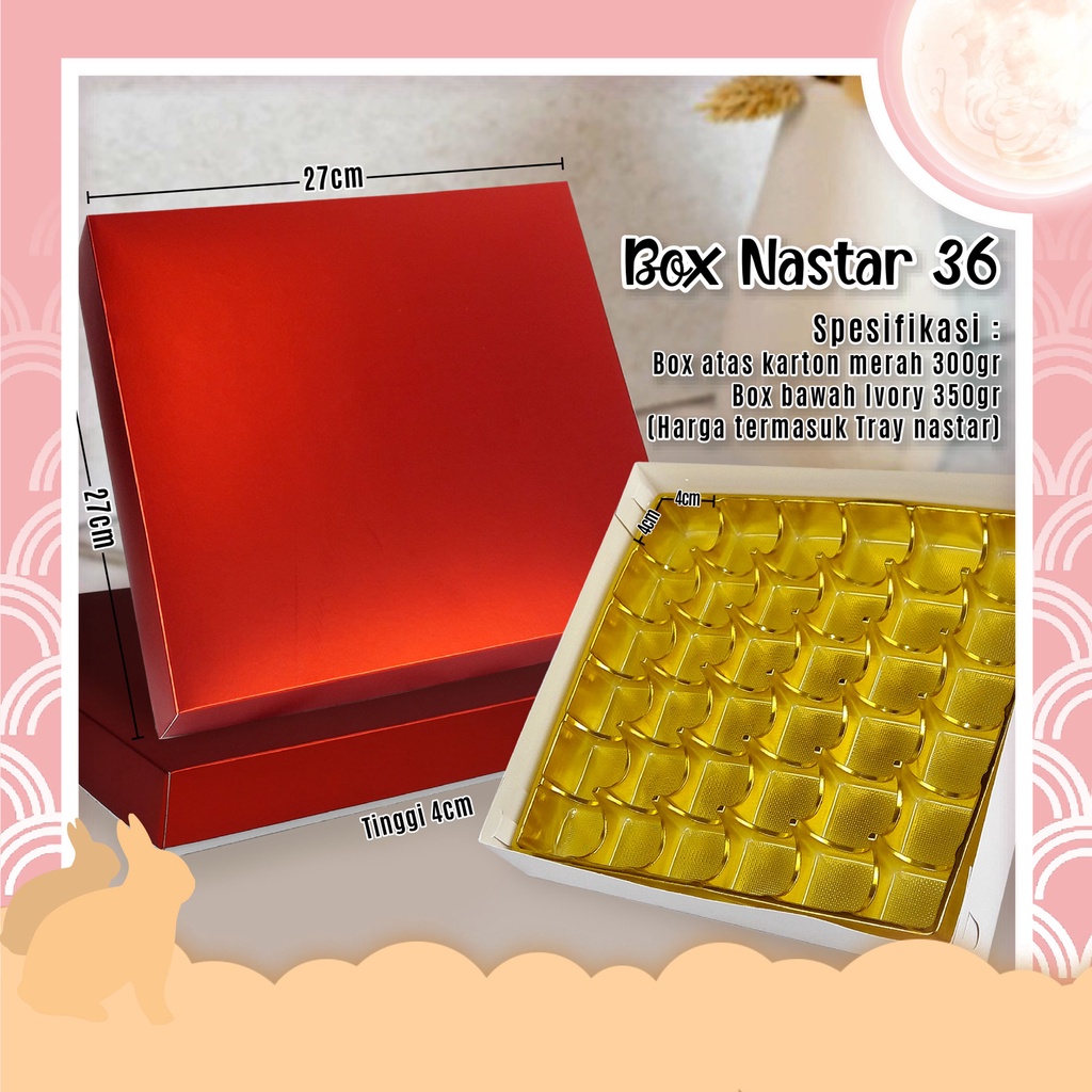 Jual Box Kue Kering Kotak Bolu Dus Brownies Kotak Kue Nastar Box Nastar ...