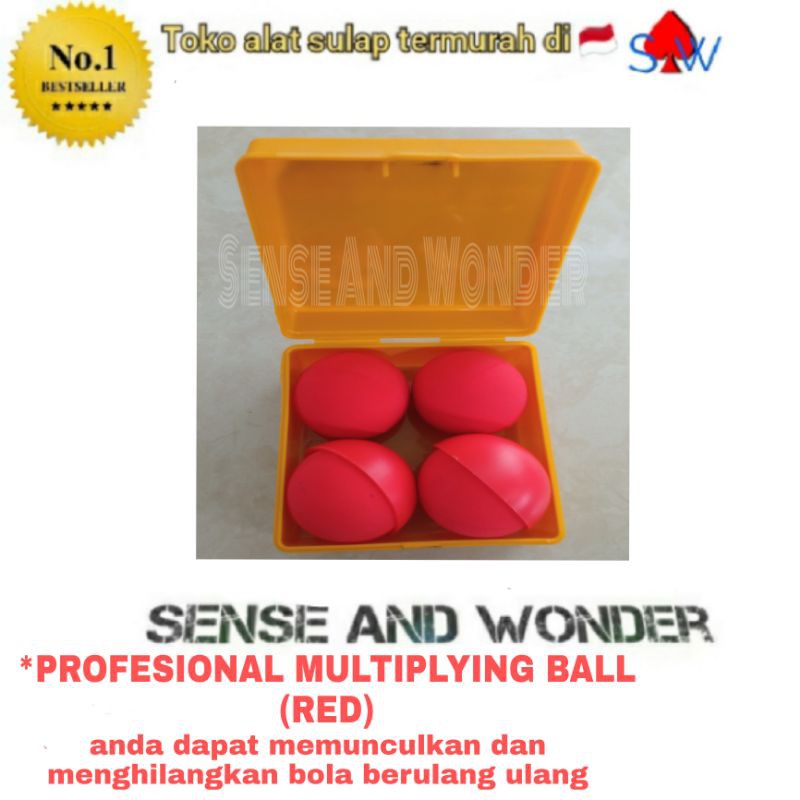 Jual MULTIPLYING BALL (RED) KUALITAS PROFESIONAL RUBBER DAN BUKAN BOLA ...