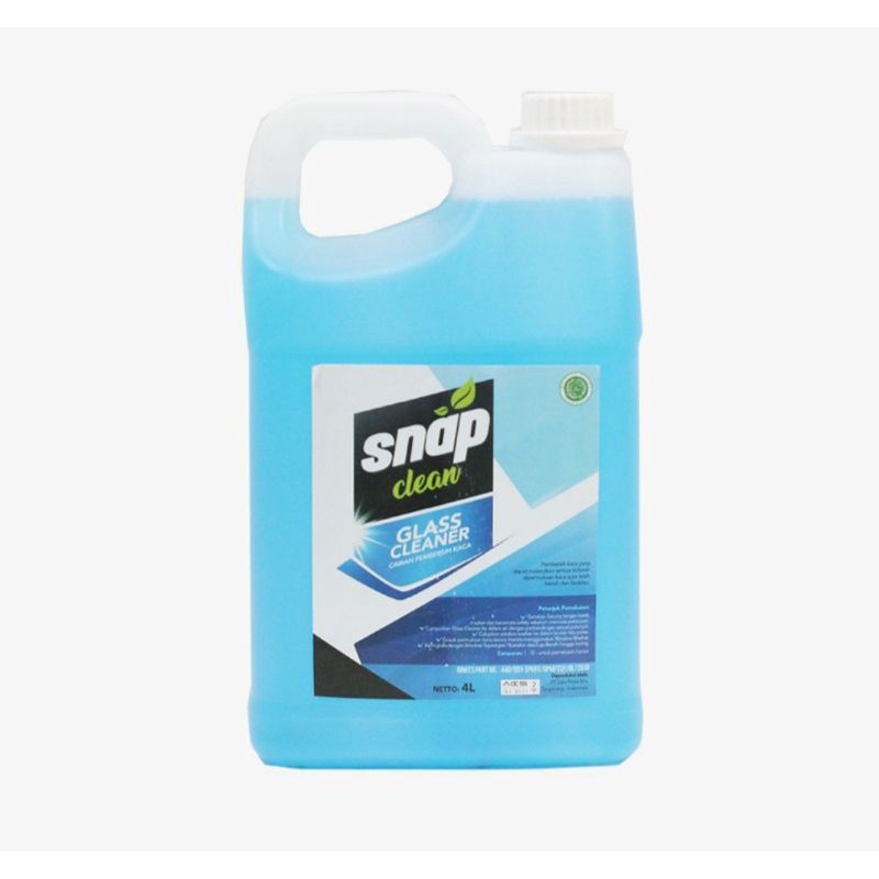 Jual pembersih kaca snap clean glass cleaner ukuran4L | Shopee Indonesia