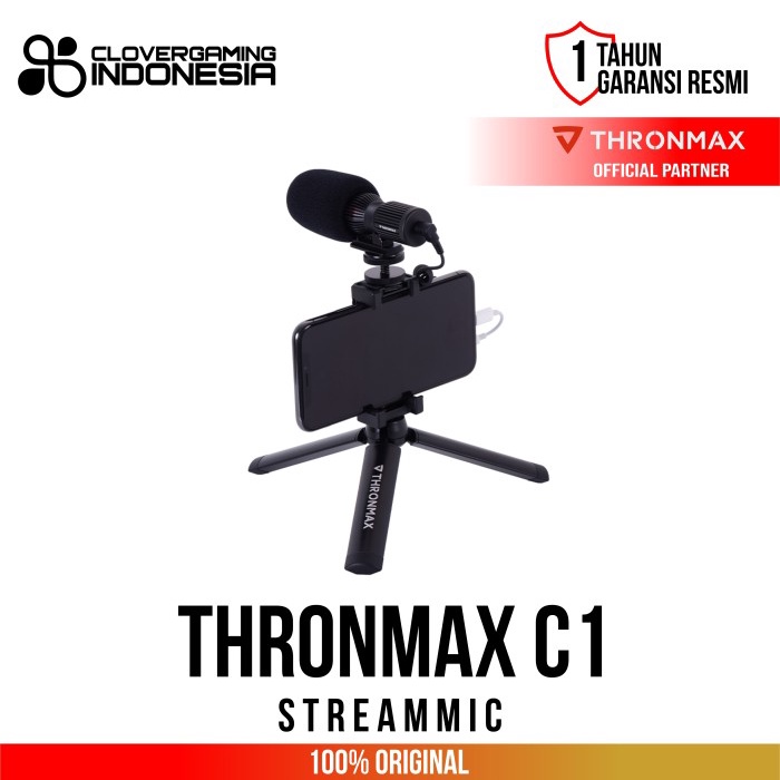 Jual Thronmax C1 StreamMic Vlogging Kit With Tripod | Shopee Indonesia