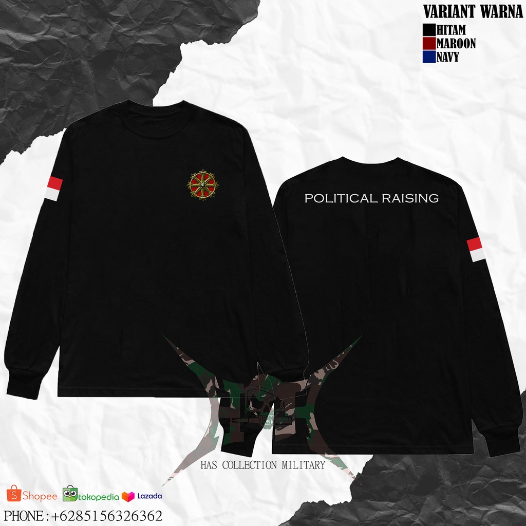 Jual kaos intelkam cakra long sleeve | Shopee Indonesia