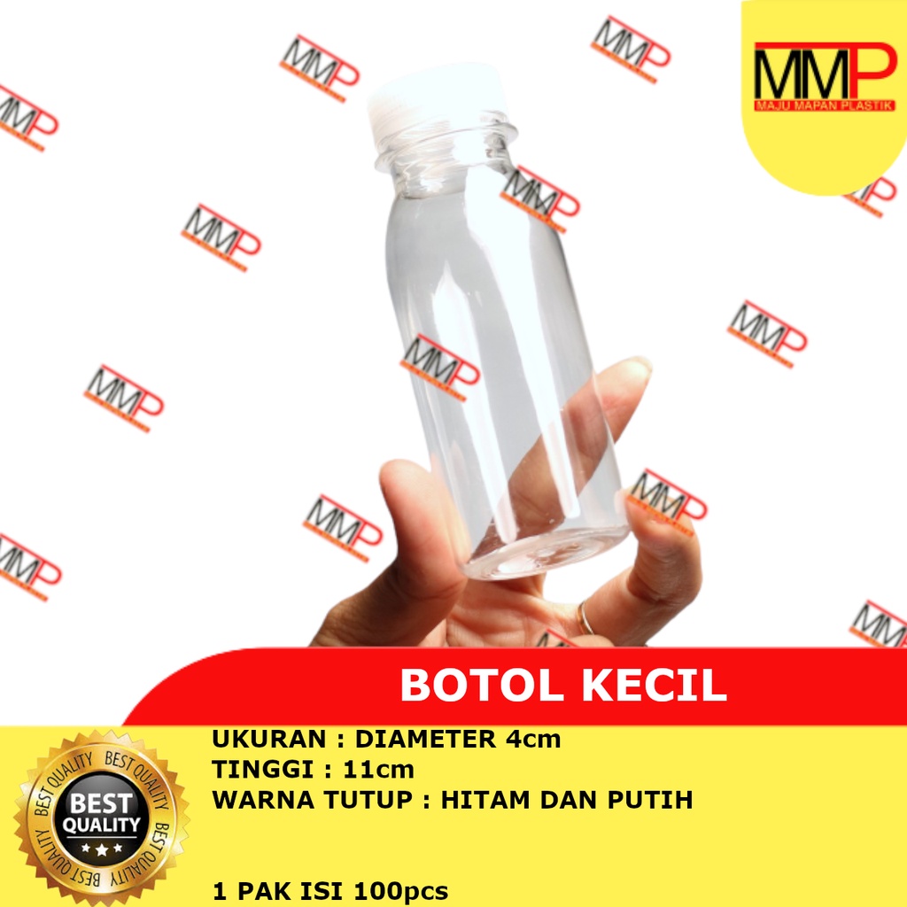 Jual Botol kecil Botol JElly / Botol 50 ml dan 100 ml | Shopee Indonesia
