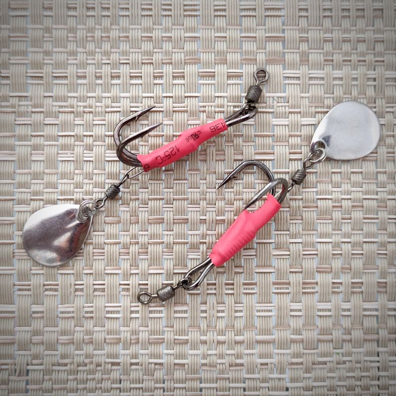 Jual KENZI DOUBLE HOOK untuk soft frog siap pakai | Shopee Indonesia