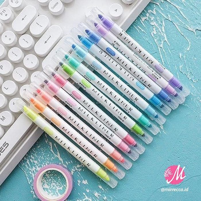 Jual Highlighter - Stabilo Pulpen - Stabilo Warna Warni Milkliner Twin ...