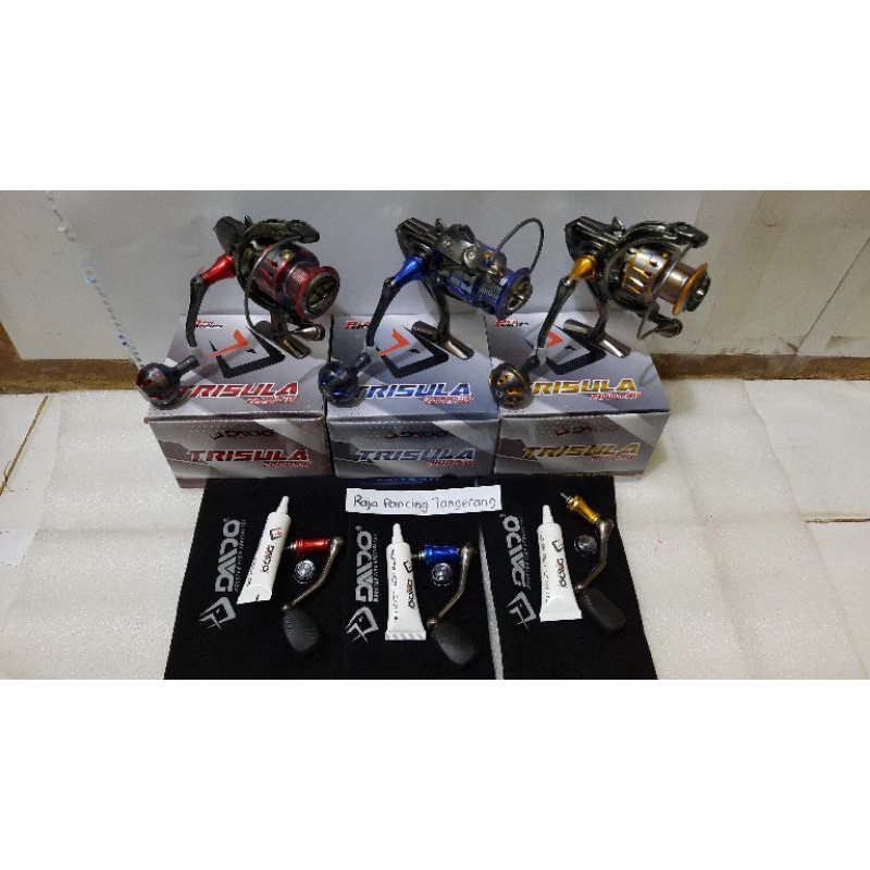 Jual Reel Daido Power Handle TRISULA 2000 SW Terlaris | Shopee Indonesia
