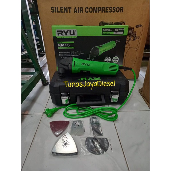 Jual Mesin Multi Tool Set Oskilasi Cutter Grinder RYU RMT6 | Shopee ...