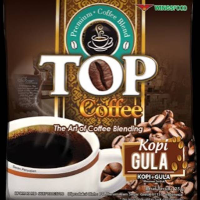 Jual Top coffe KOPI + GULA isi ( 10 x 25gr) | Shopee Indonesia