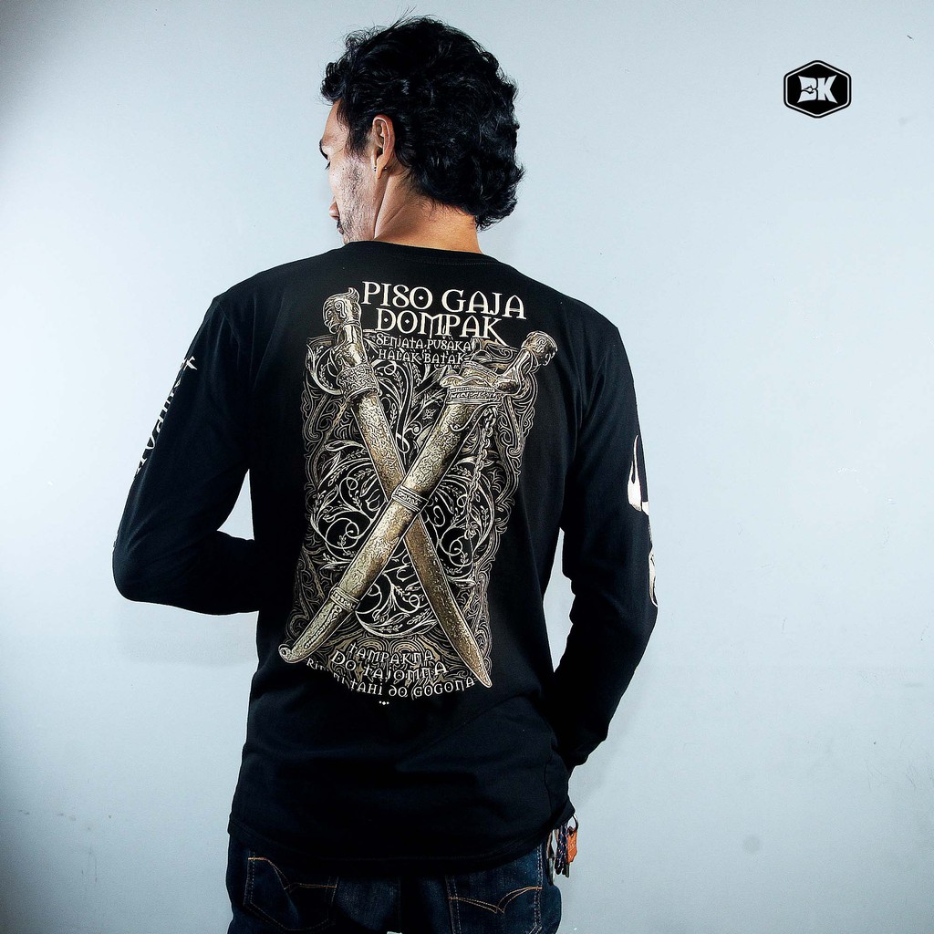 Jual BK ETHNIC | Kaos T-Shirt Etnis Suku Batak |Kaos Tangan Panjang ...