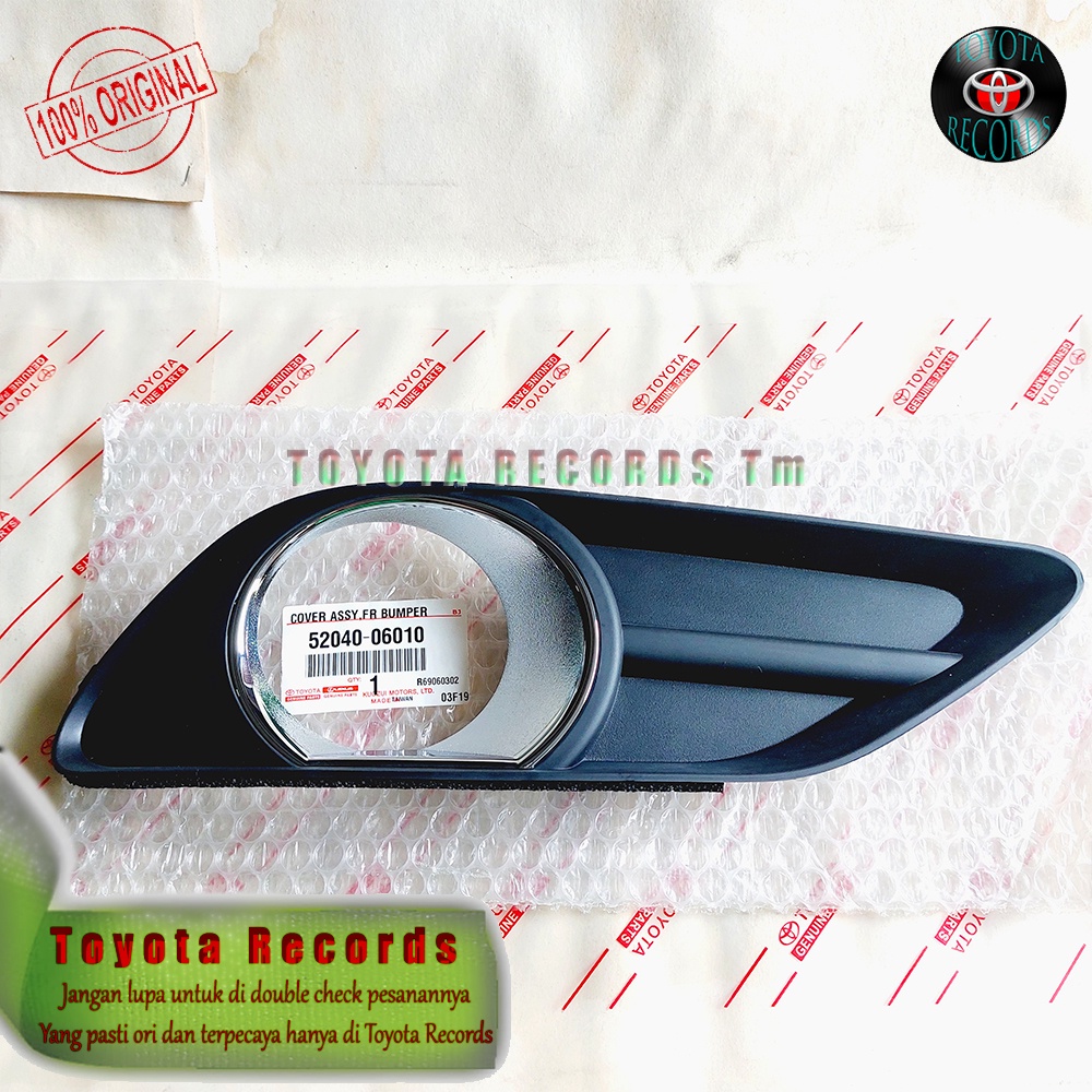 Jual Cover Depan Lubang Bemper Camry 2006-2012 Original Genuine Toyota ...