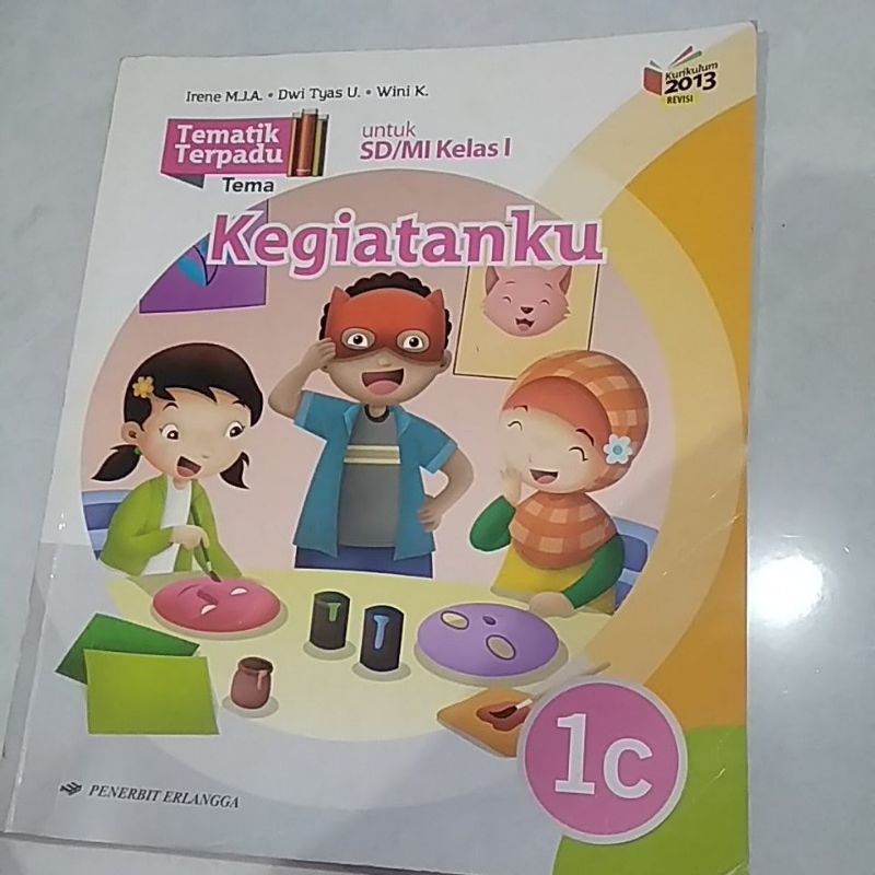 Jual Buku Tematik Terpadu Untuk Sd Mi Kelas 1 Tema Kegiatanku