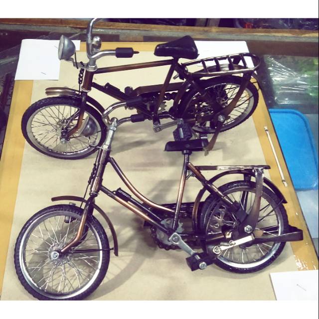 Jual Miniatur Sepeda Besi | Shopee Indonesia