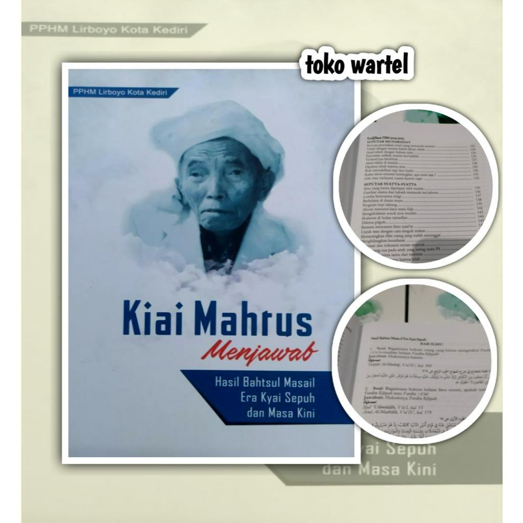 Jual BUKU KIAI MAHRUS MENJAWAB HASIL BAHSTU MASAIL ERA KIYAI SEPUH DAN ...