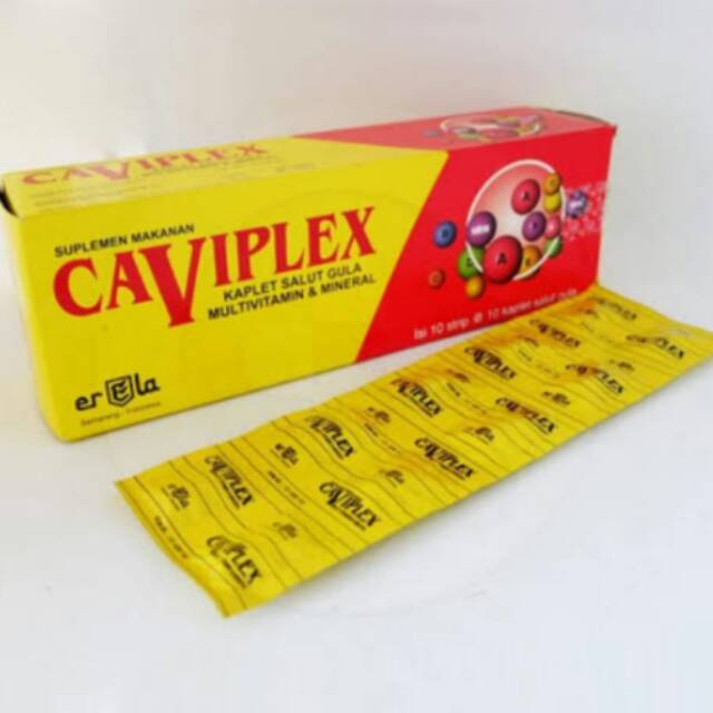 Jual CAVIPLEX 1LEMBAR ISI 10 KAPLET SALUT GULA. | Shopee Indonesia
