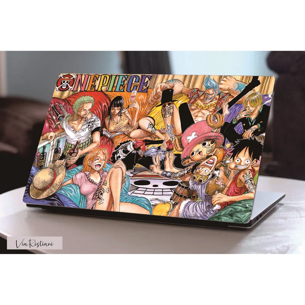 Jual Garskin Laptop Anti Gores Stiker Anime One Piece Luffy Premium ...