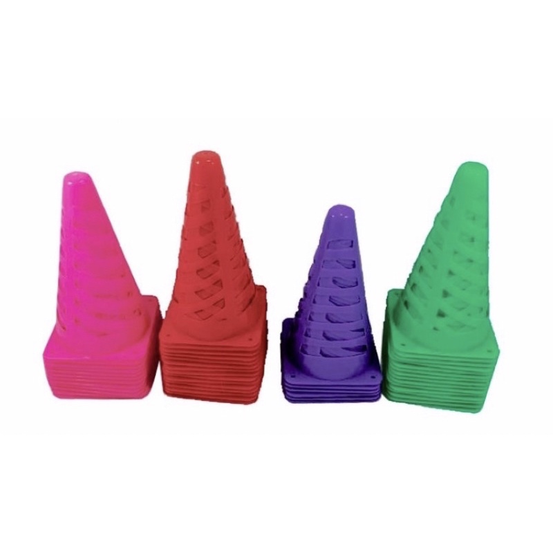 Jual Cone Krucut lubang / Cone Tinggi 23cm 1SET/12PCS | Shopee Indonesia