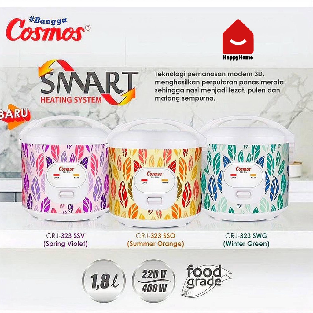 Jual COSMOS MAGIC COM COSMOS / PENANAK NASI / RICE COOKER COSMOS CRJ ...