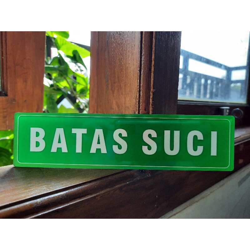 Jual Akrilik Batas Suci Masjid atau Musholla | Shopee Indonesia Jual Akrilik Batas Suci Masjid atau Musholla | Shopee Indonesia