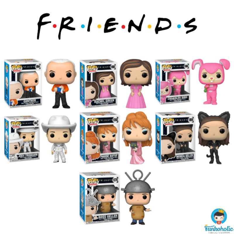 Jual Funko POP! Set Promotion Television Friends - Gunther, Rachel ...