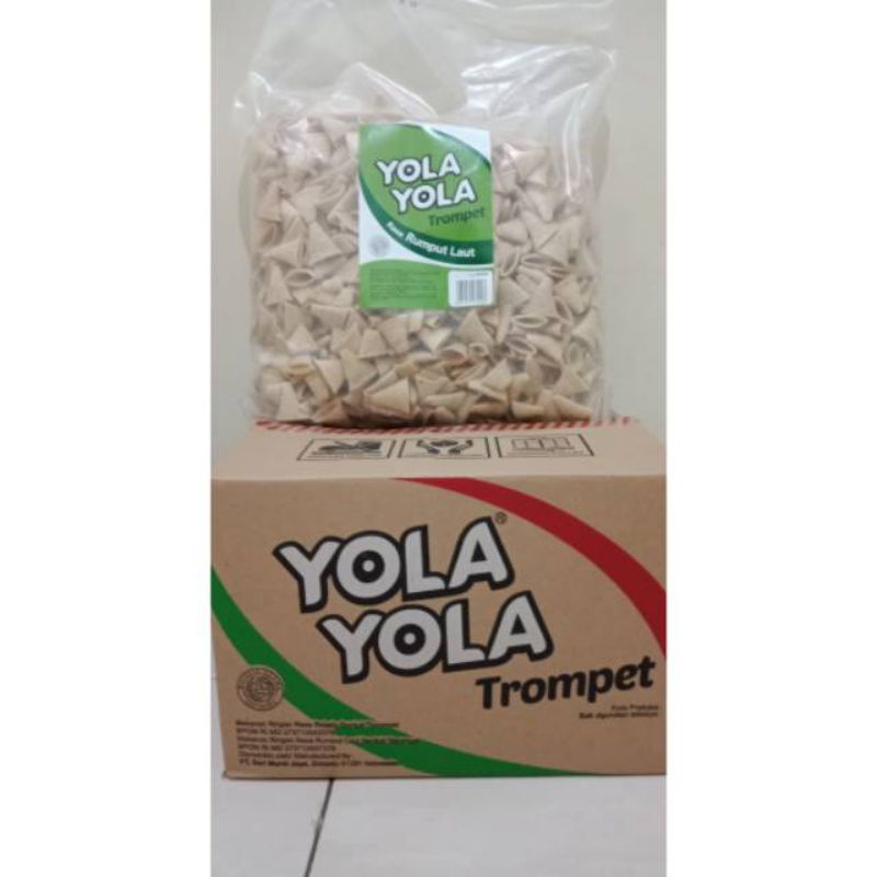 Jual Yola yola terompet 1 kg balado dan rumput laut jajan lebaran kue ...