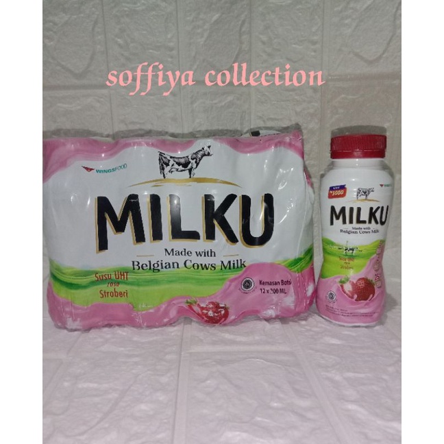 Jual SUSU MILKKU UHT 200ML | Shopee Indonesia