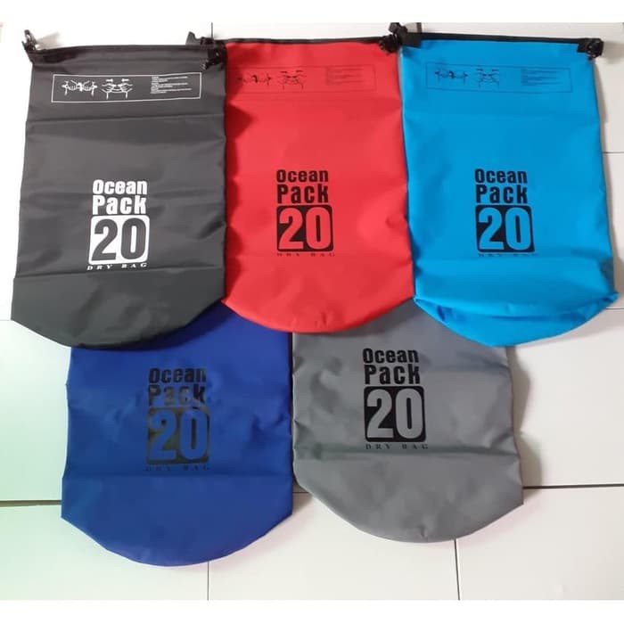 Jual Tas Water Proof Ocean Pack Drybag 20 Liter Big Size | Shopee Indonesia