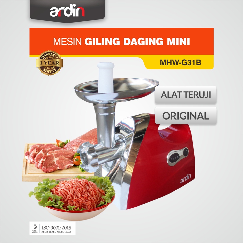 Jual Mesin Giling Daging Listrik Ardin MHW-G31B | Shopee Indonesia