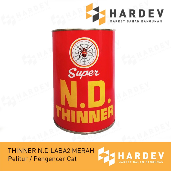 Jual Thinner Laba Merah ND 0.8 Liter Kaleng | Shopee Indonesia