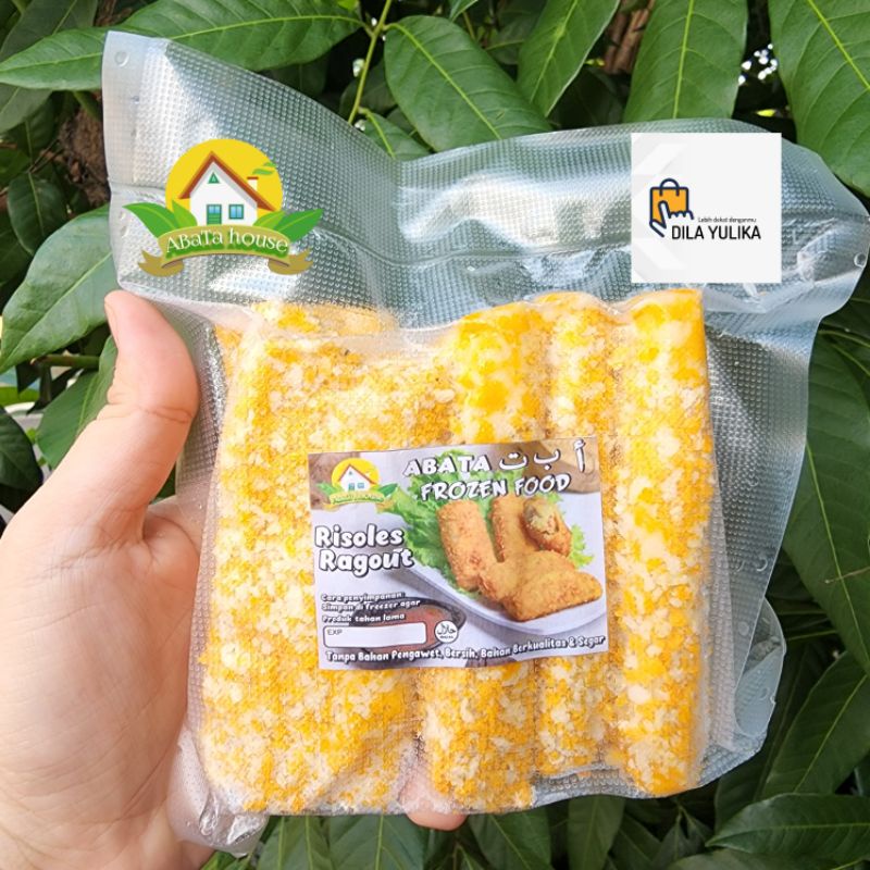 Jual RISOLES RAGOUT AYAM ISI 5 RISOL ROGUT ABATA FROZEN FOOD | Shopee ...