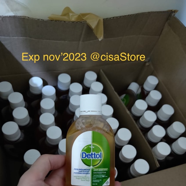 Jual Dettol Liquid Antiseptik & Antibacterial Cair 95ml | Shopee Indonesia