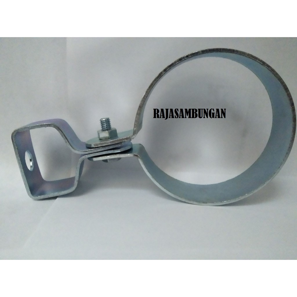 Jual Klem Gantung Besi 2 1/2 inch Besi Polos Holder Clamp Pengencang ...