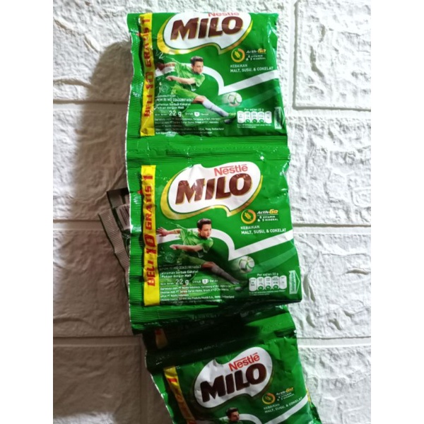 Jual Milo sachet 22g x 10pcs | Shopee Indonesia